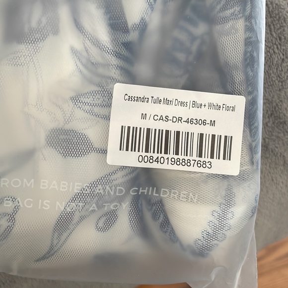 Baltic Born | Dresses | Baltic Born Cassandra Tulle Maxi Dress In Blue ...